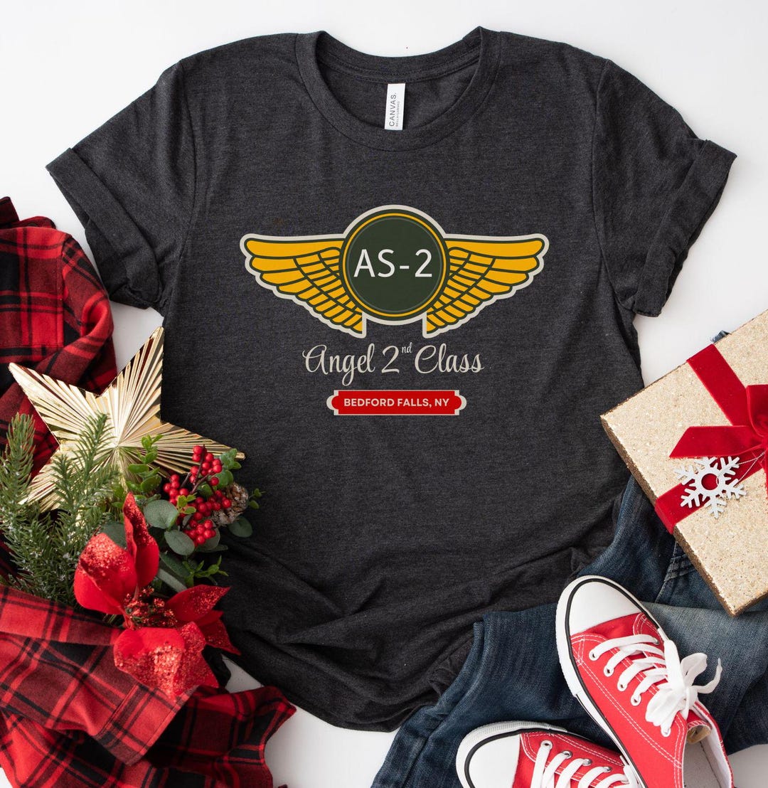 It's A Wonderful Life Shirt Angel 2nd Class AS2 Clarence Shirt ...