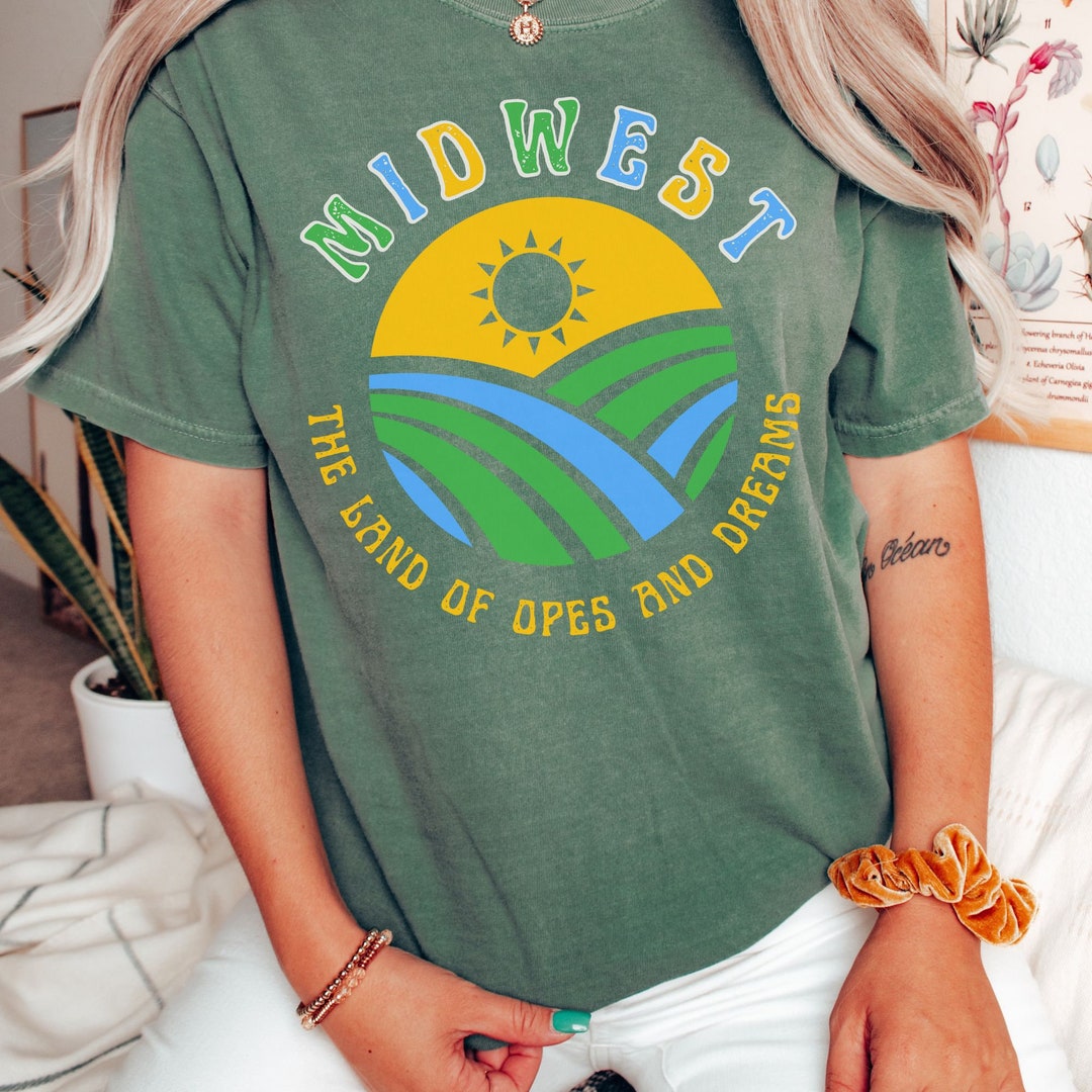 Midwest Womens T-shirt, Mid Western Pride, Midwest Girl Shirts, Great ...