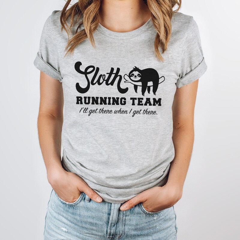 Sloth Running Team - Etsy