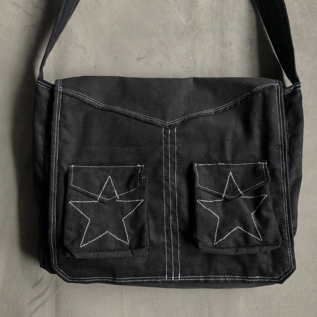 Corduroy Star Messenger Digital Pattern - Etsy