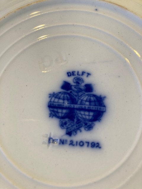 Brownfield & Sons Guild Pottery Society, Pair of Antique Soup Bowls ...