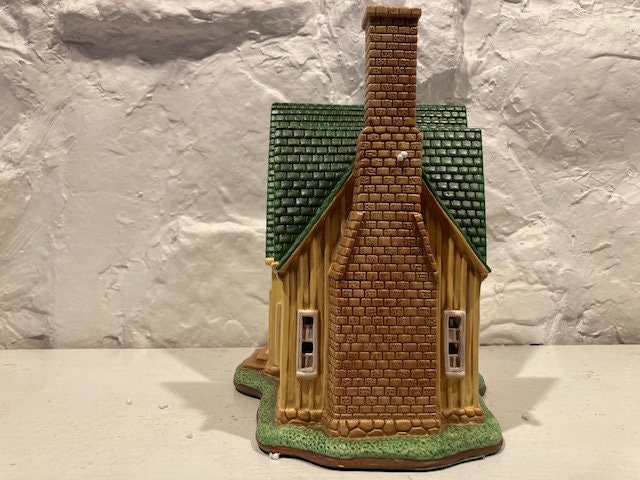 Lefton Colonial Christmas Village House Limited Edition 1998 Bradley ...