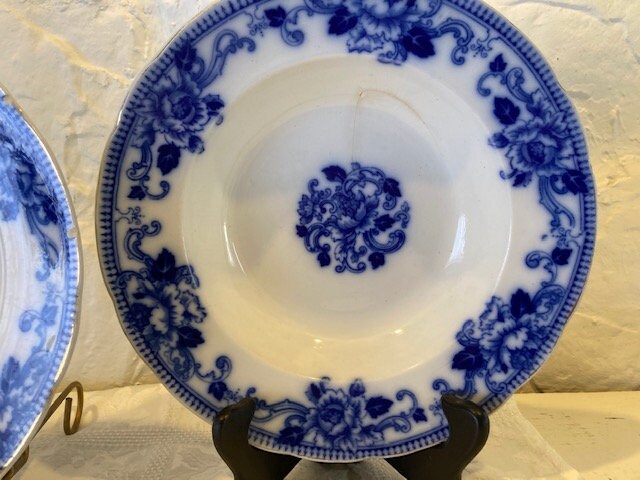 Brownfield & Sons Guild Pottery Society, Pair of Antique Soup Bowls ...