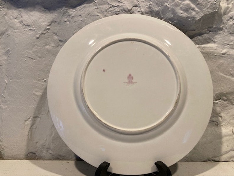 Rare and Spectacular Set of 12 Antique Minton Dinner Plates Made for ...