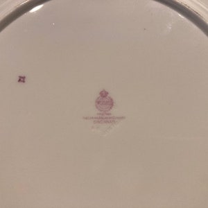 Rare and Spectacular Set of 12 Antique Minton Dinner Plates Made for ...