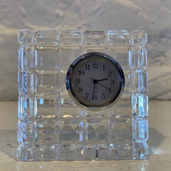 Waterford Crystal Clock - Etsy