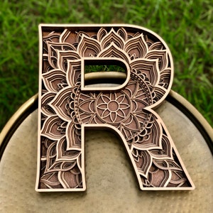 The Mandala Letter - Etsy