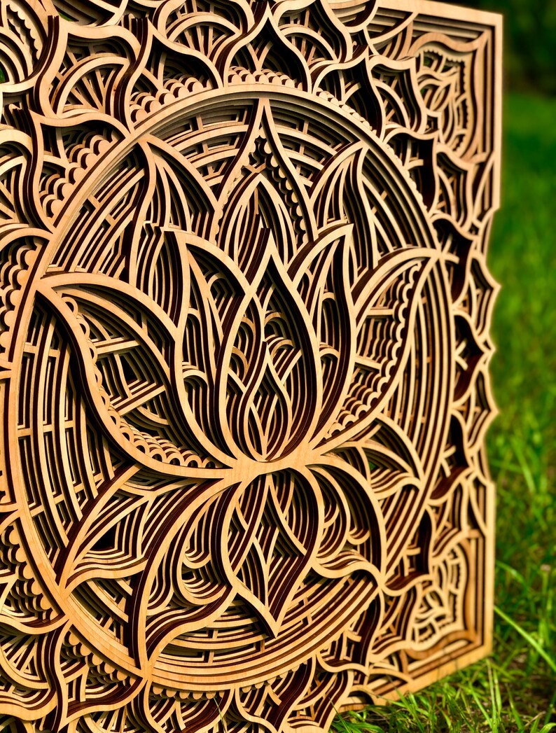 Lotus Mandala - Etsy