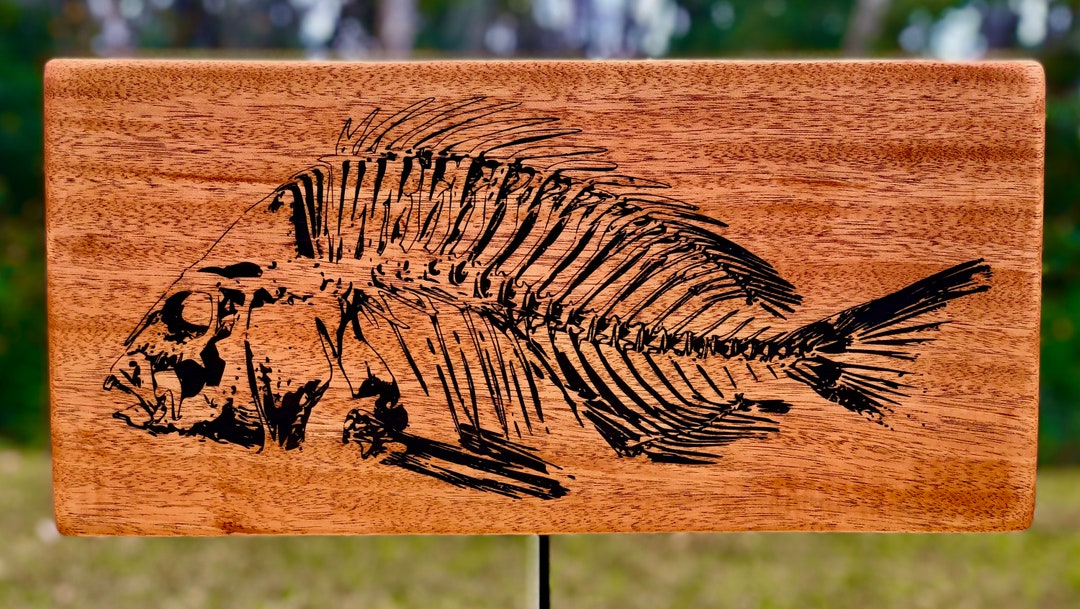 Fish Skeleton Wall Art - Etsy