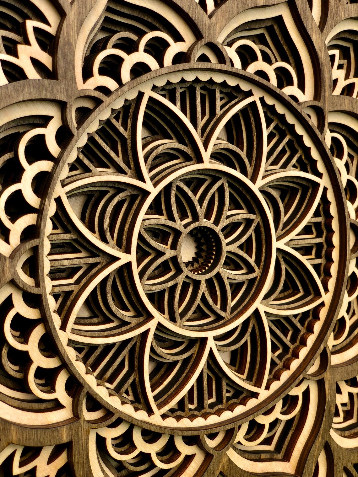 Round Perfect Universe Mandala - Etsy