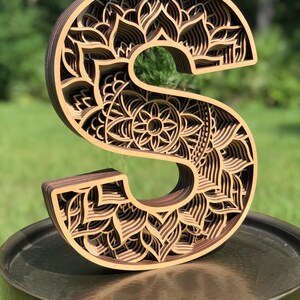 The Mandala Letter - Etsy