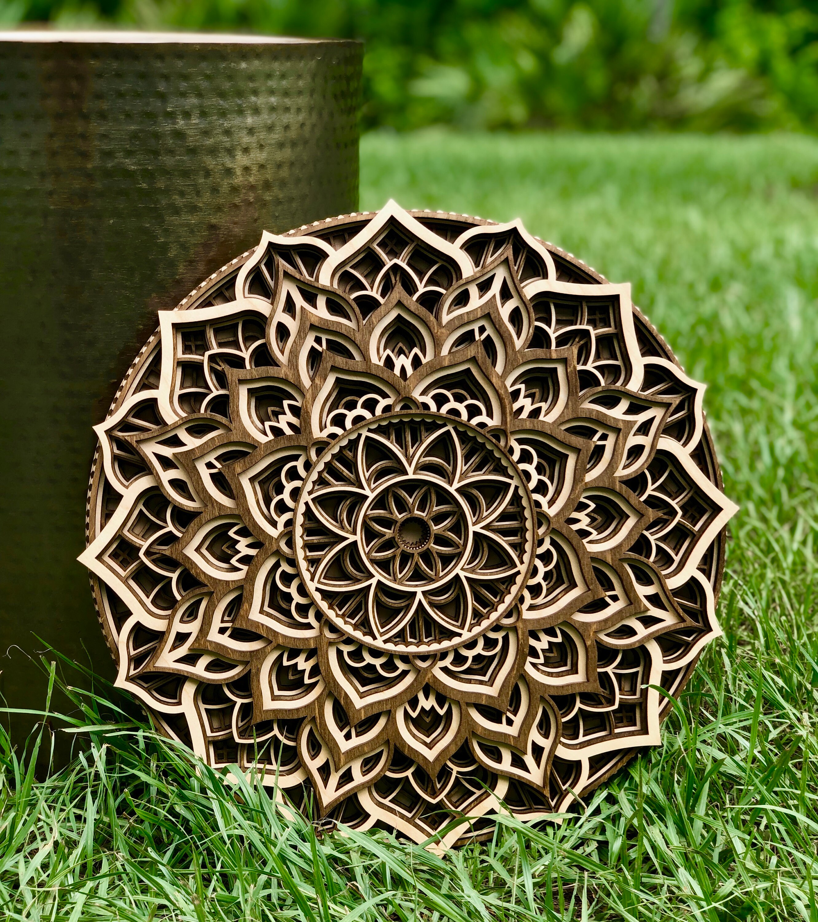 Round Perfect Universe Mandala - Etsy