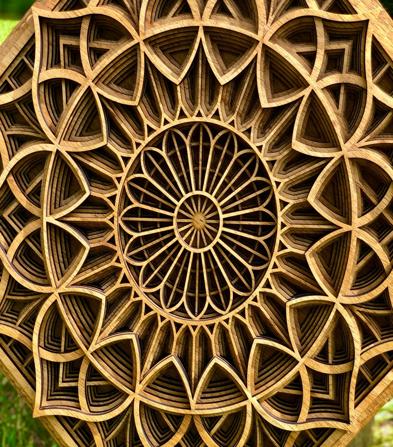 Imperfect Diamond Mandala - Etsy