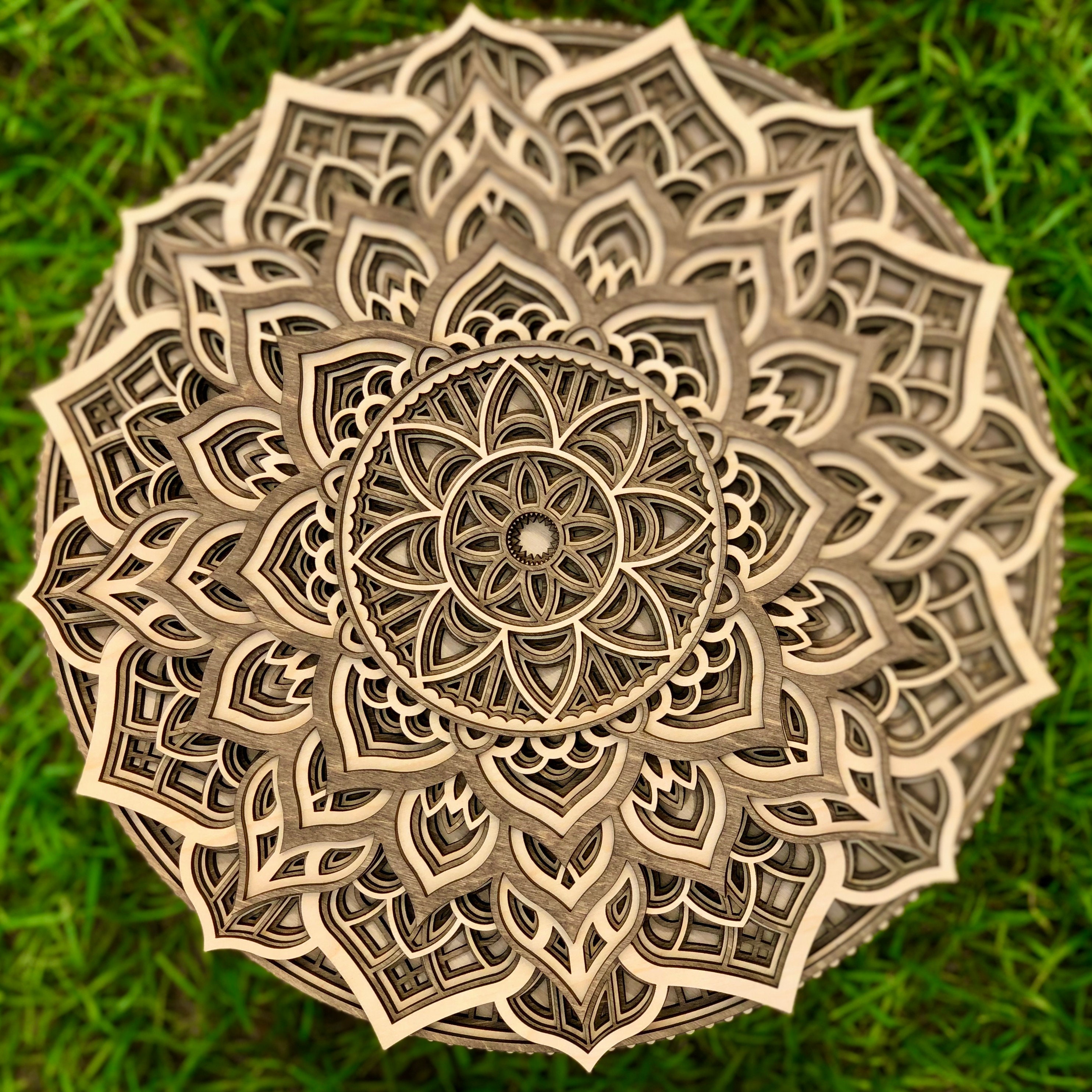 Round Perfect Universe Mandala - Etsy