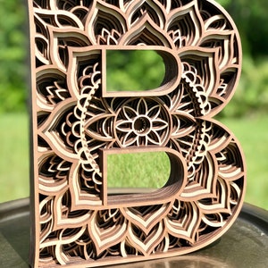 The Mandala Letter - Etsy