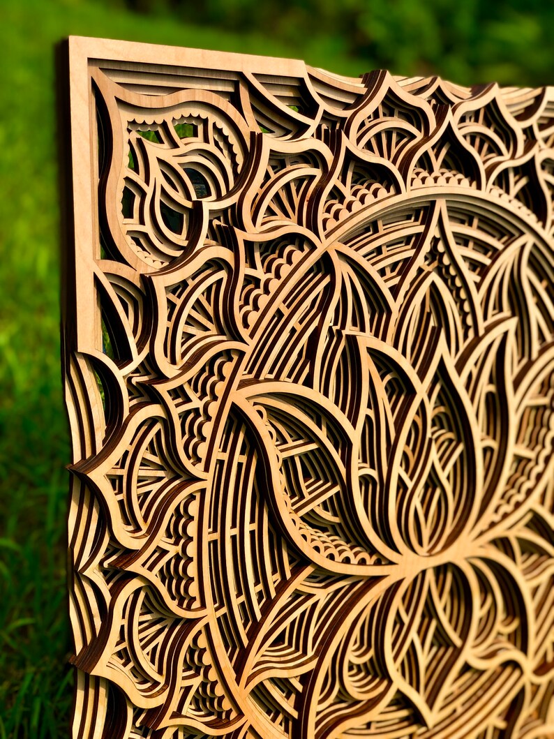 Lotus Mandala - Etsy
