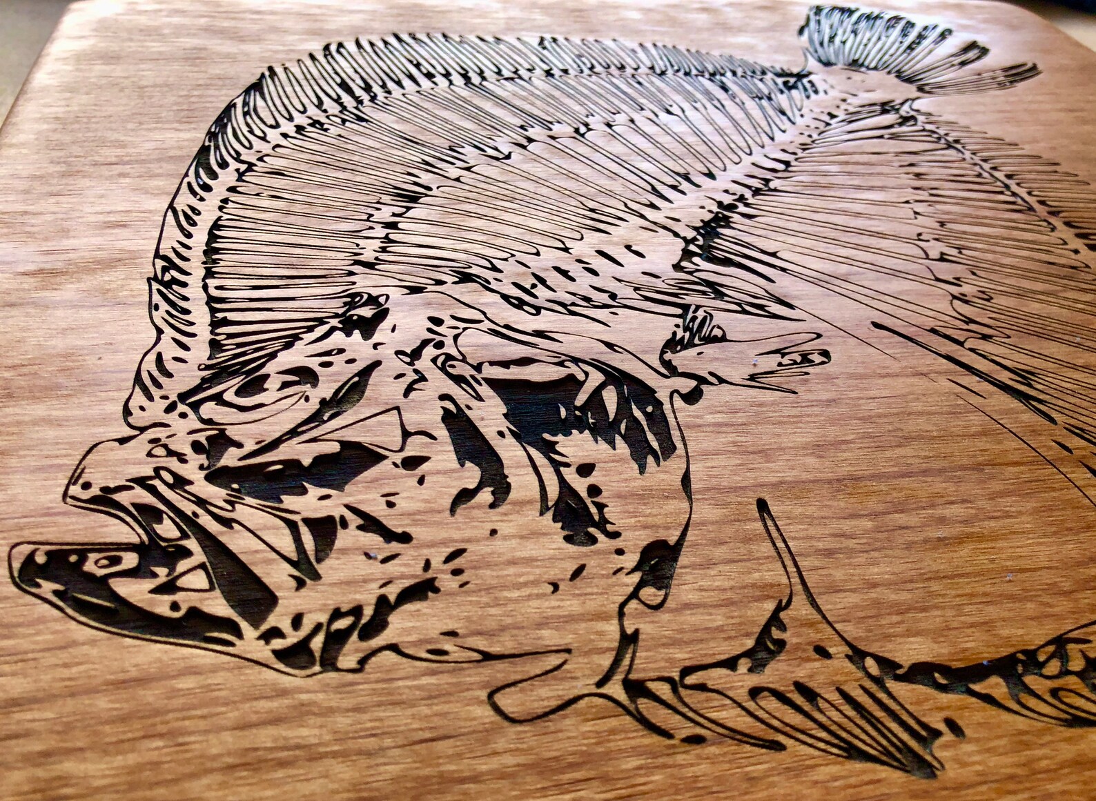 Fish Skeleton Wall Art - Etsy