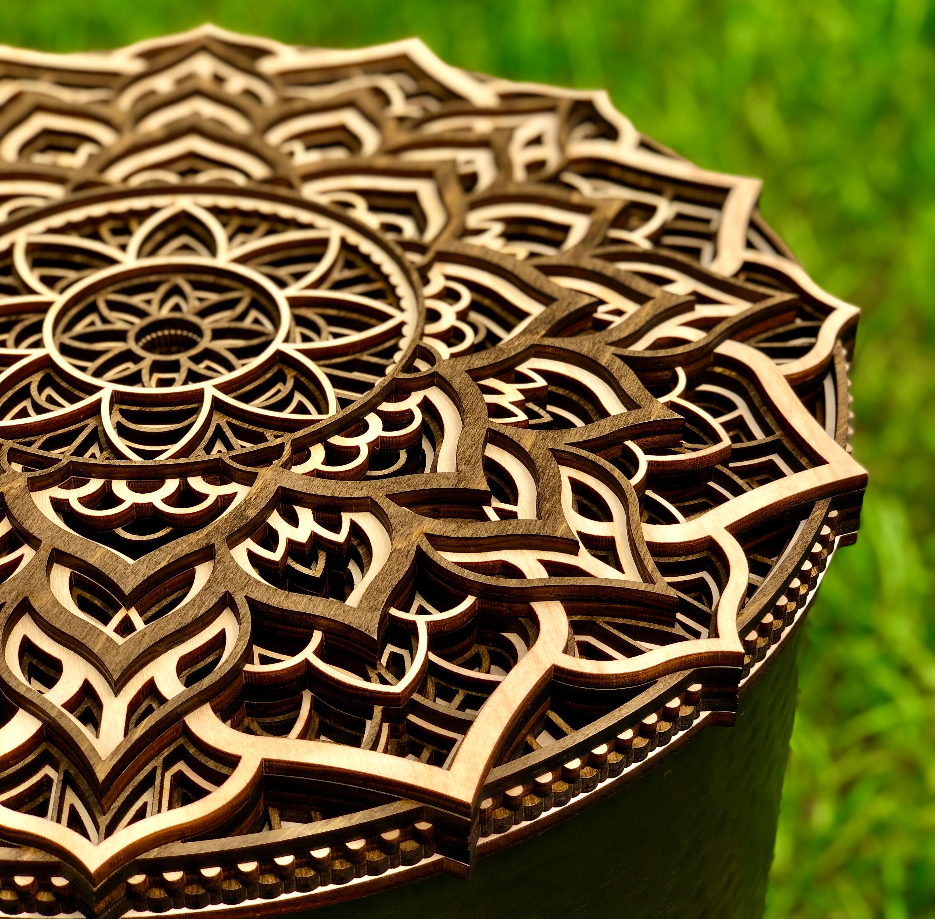 Round Perfect Universe Mandala - Etsy