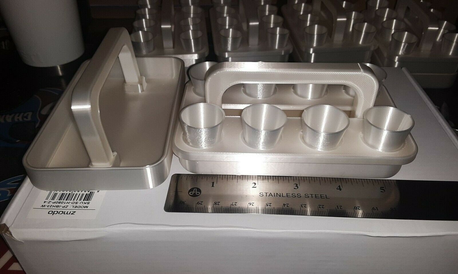 Pair of Sacrament Trays With Cups 3d Printed - Etsy