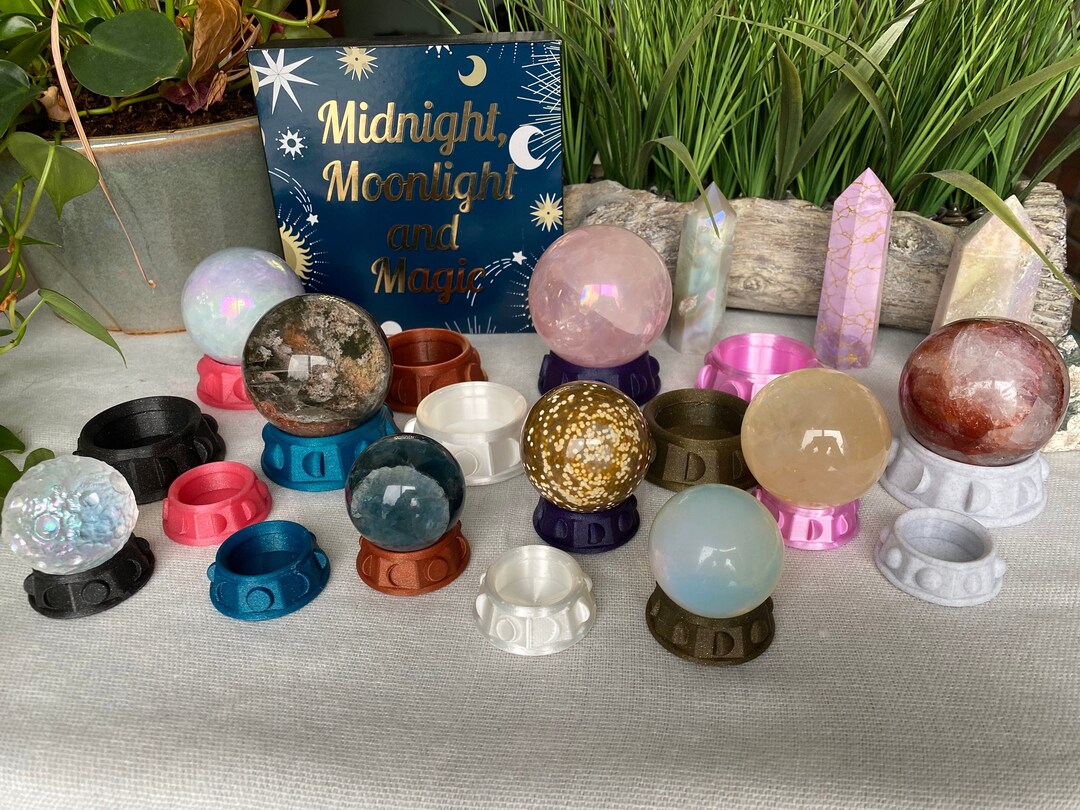 Moon Phases Sphere Holder - Etsy