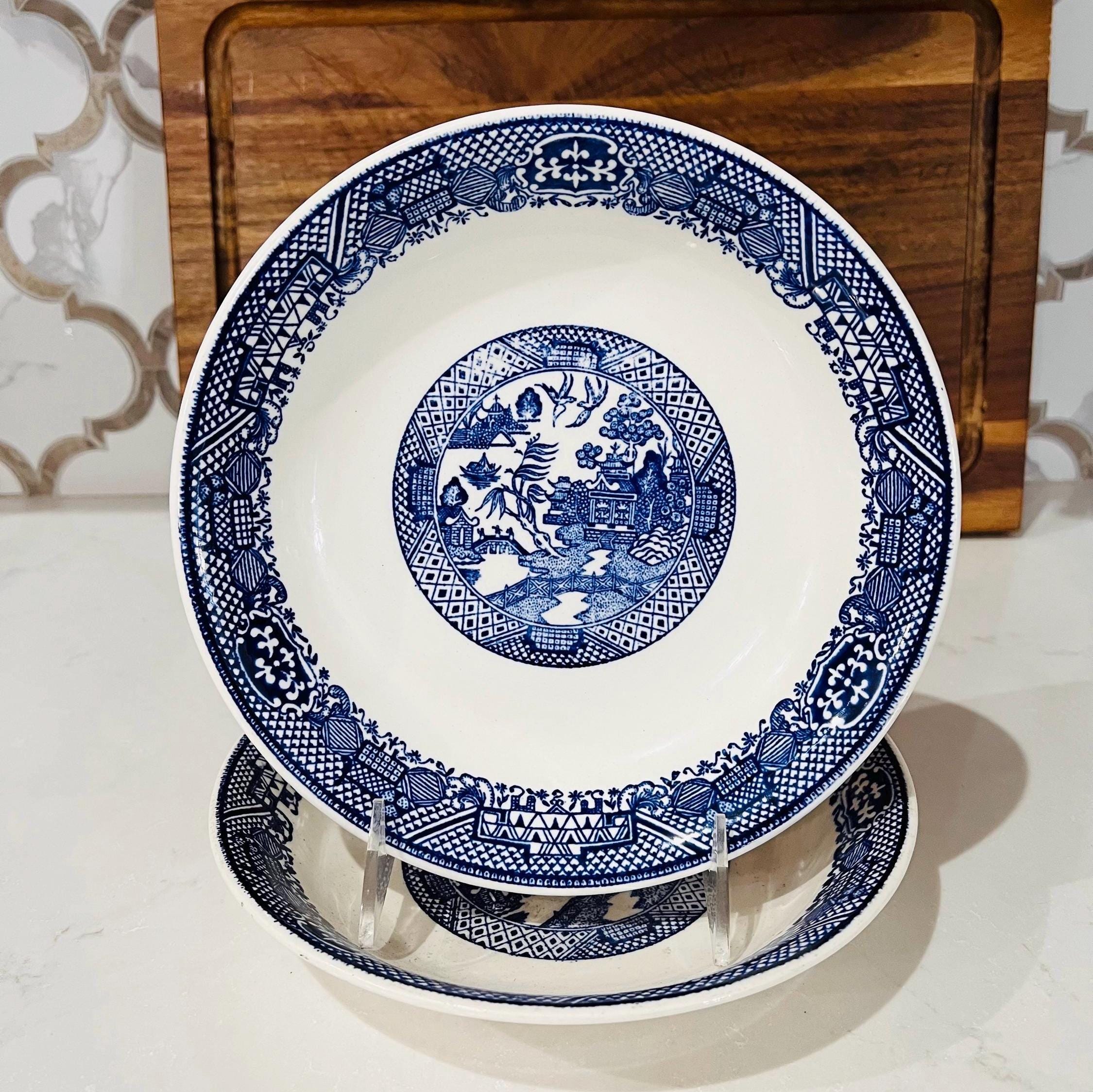 Vintage Royal China Blue Willow Willow Ware China | Dinner Plates ...