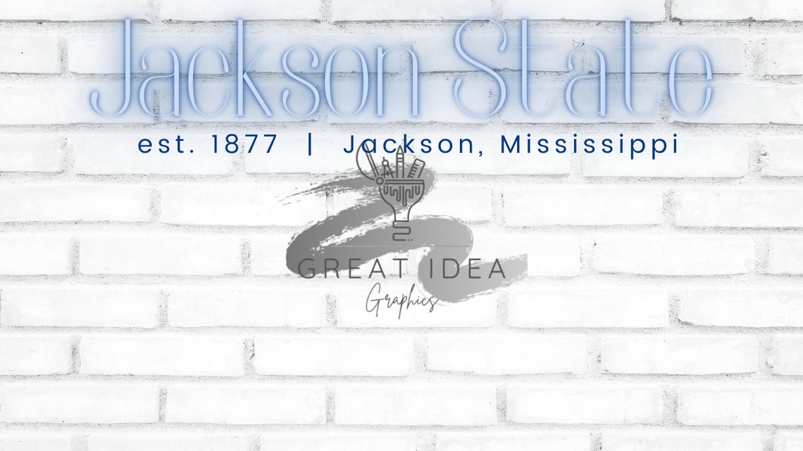 Jackson State University Zoom Background | Virtual Background | JSU ...