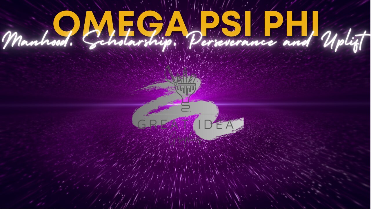 Omega Psi Phi Zoom Background | Virtual Background | Que Psi Phi ...