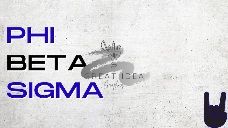 Phi Beta Sigma Zoom Background Virtual Background Sigma | Etsy Singapore