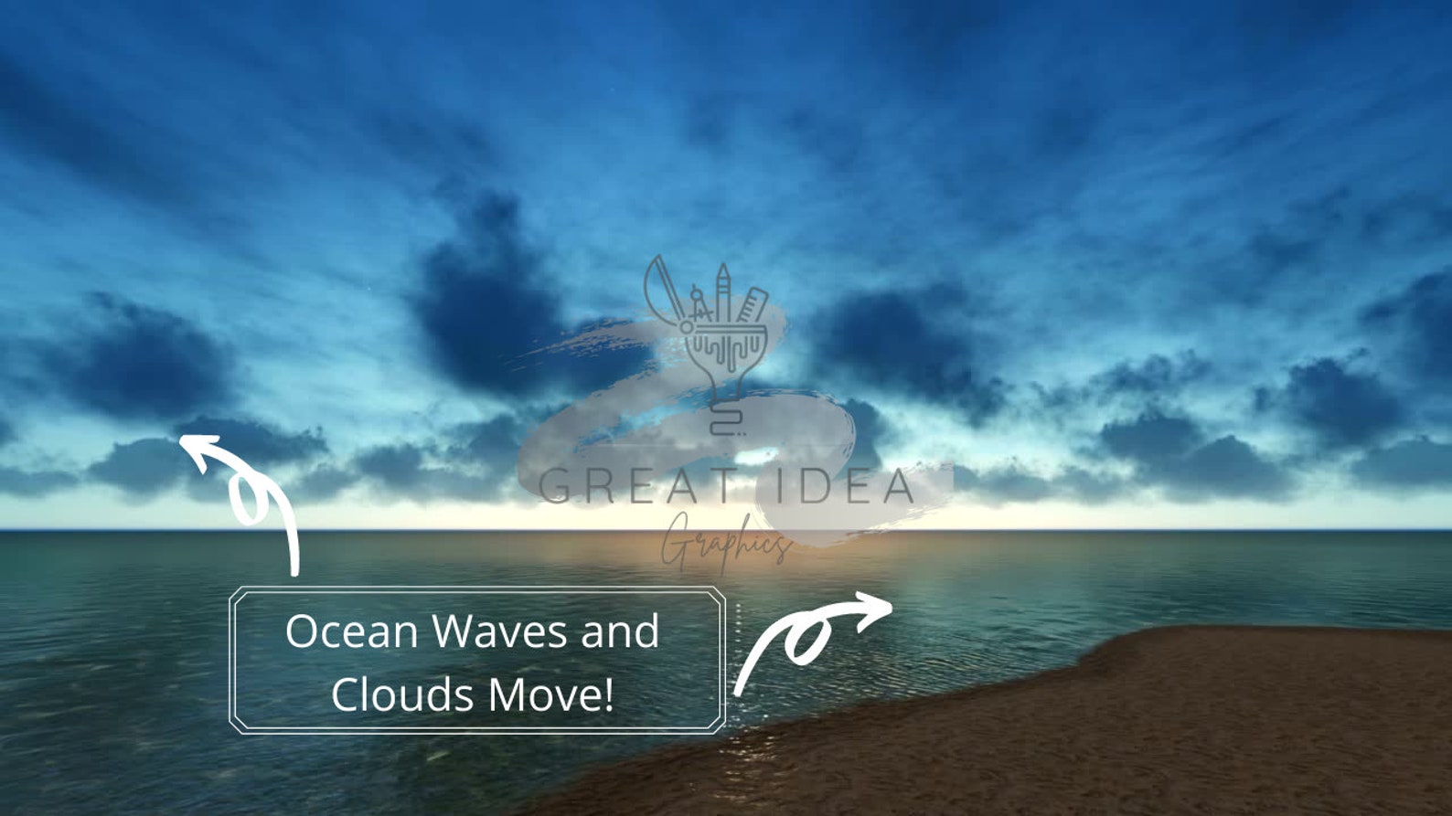 Beach Motion Zoom Background | Virtual Background | Moving Zoom ...