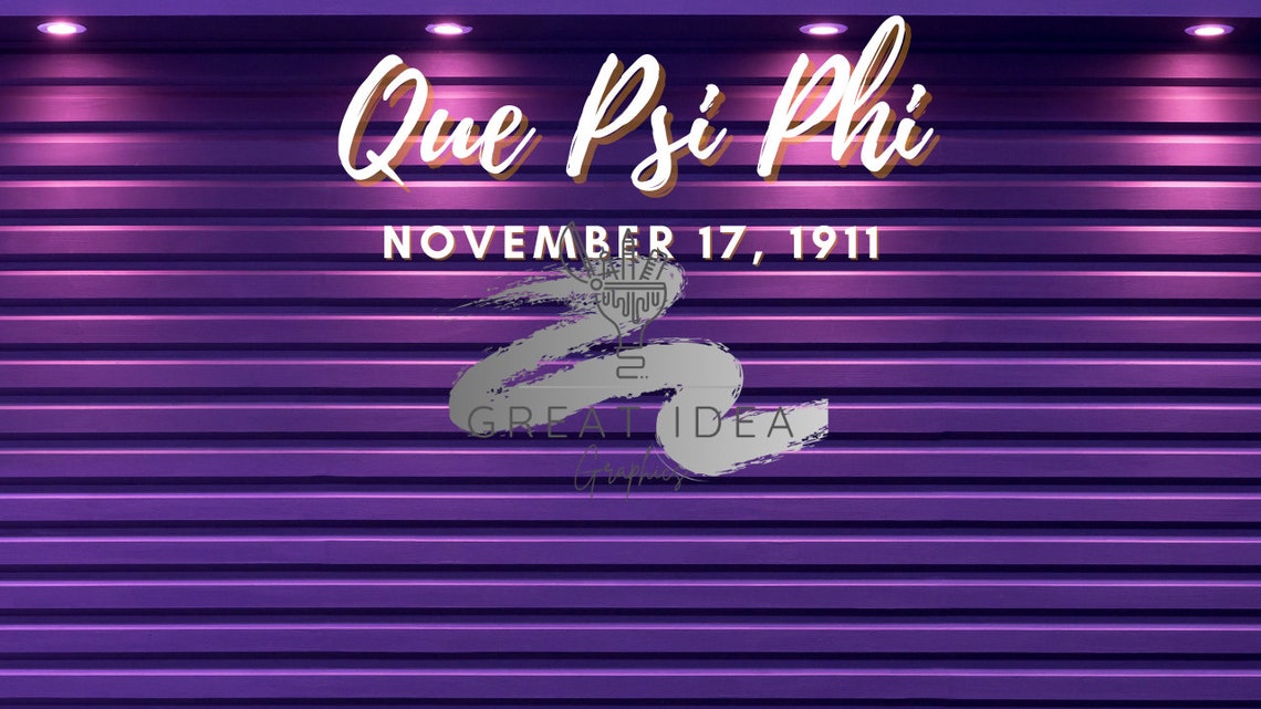 Omega Psi Phi Zoom Background | Virtual Background | Que Psi Phi ...