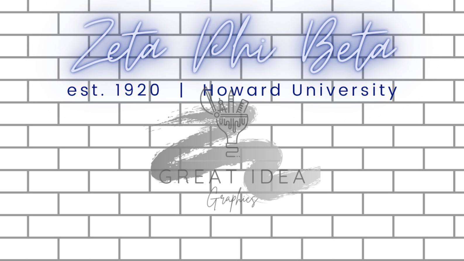 Zeta Phi Beta Zoom Background Virtual Background Zphib - Etsy Israel