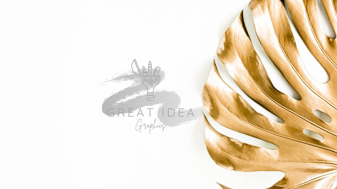 White & Gold Zoom Background | Virtual Background | Marble | Glitter - Etsy