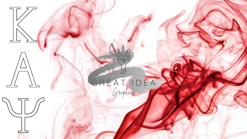 Kappa Alpha Psi Zoom Backgrounds | Red and White (digital Download) - Etsy