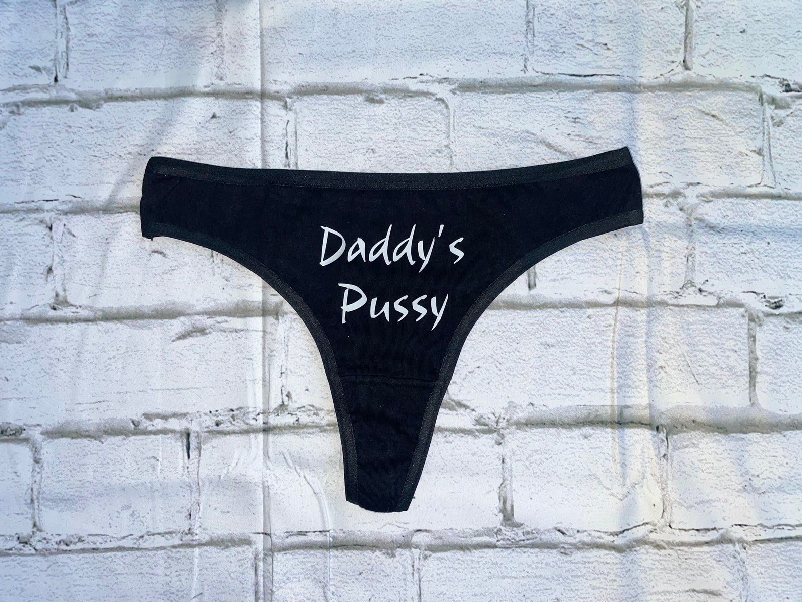 Personalized Naughty Thongs Lingerie Set Personalized Pussy Thongs