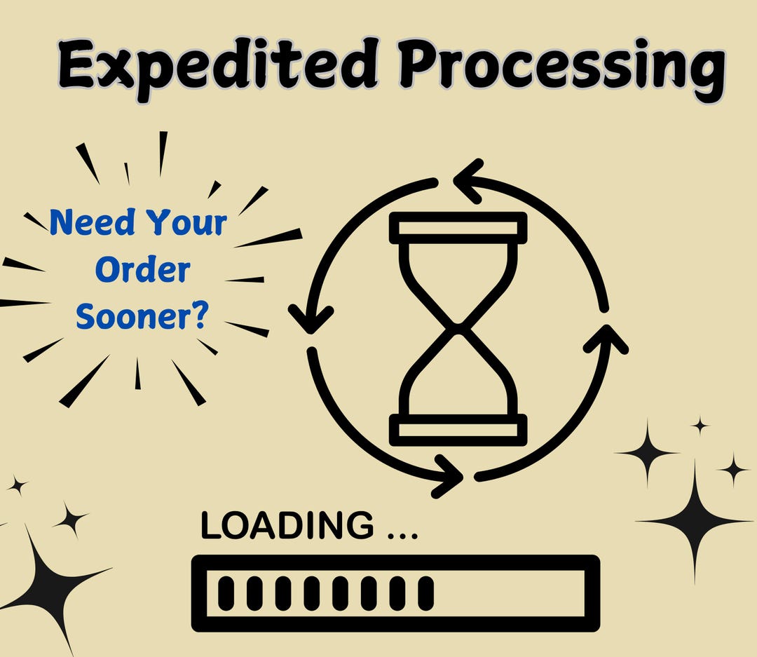 Expedited Processing - Etsy