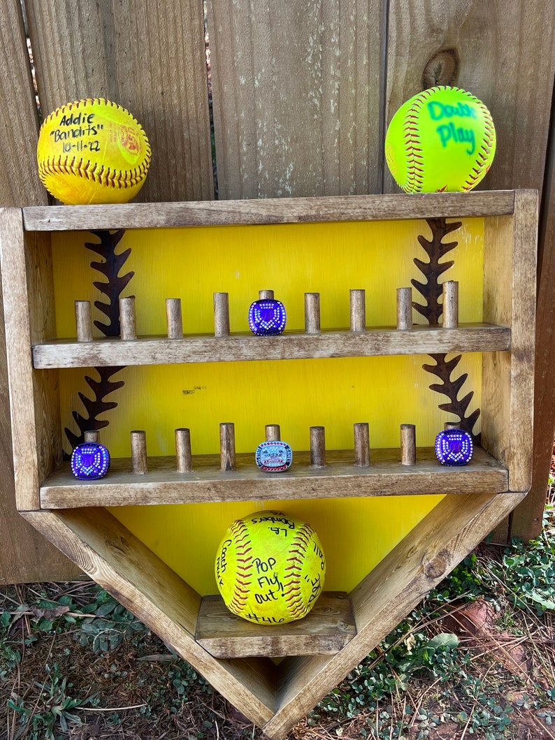 Softball Display Case Baseball Display Case Ball Display Birthday Gift ...