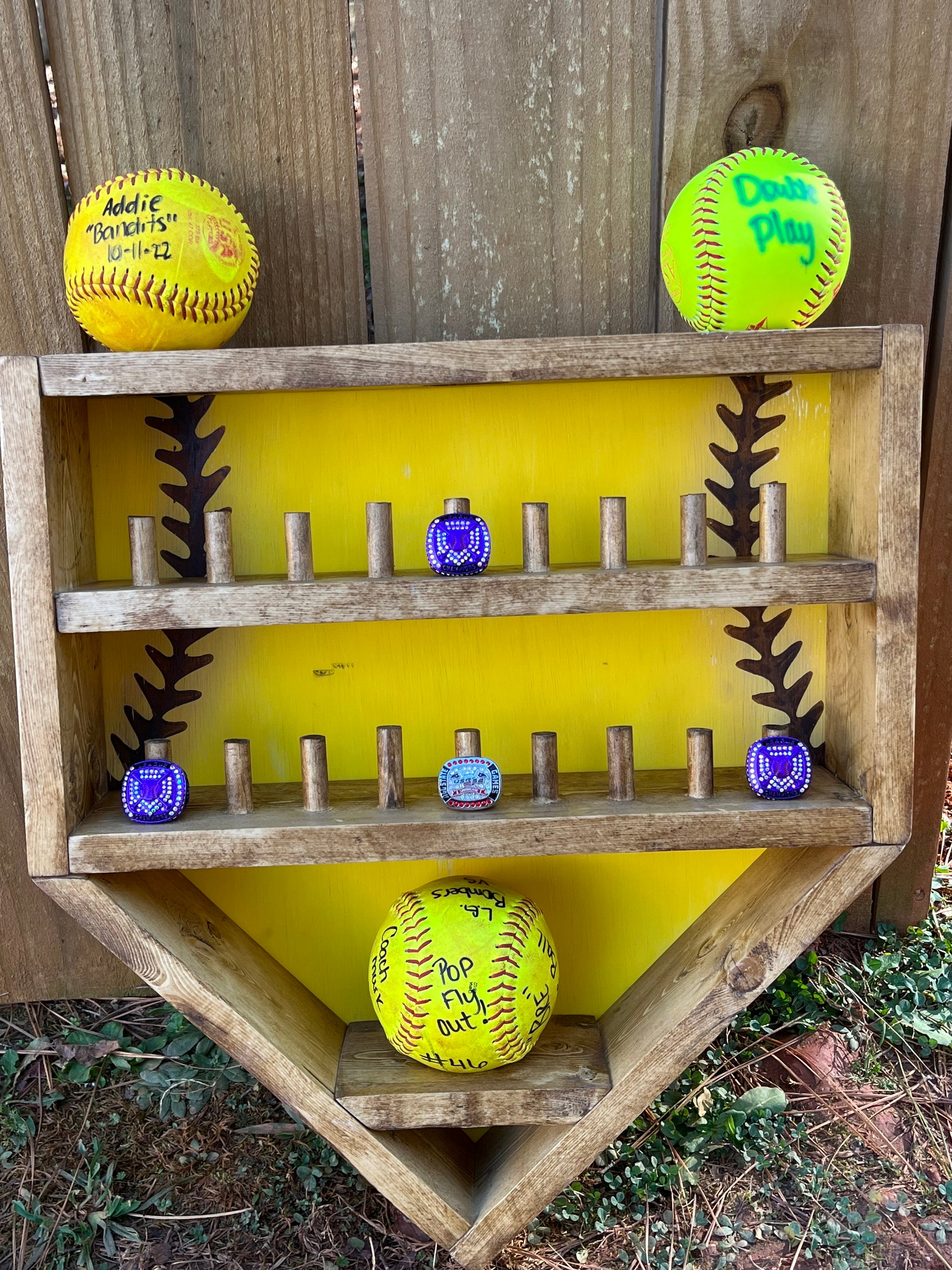 Softball Display Case Baseball Display Case Ball Display Birthday Gift ...