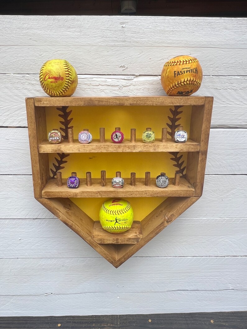 Softball Display Case Baseball Display Case Ball Display Birthday Gift ...