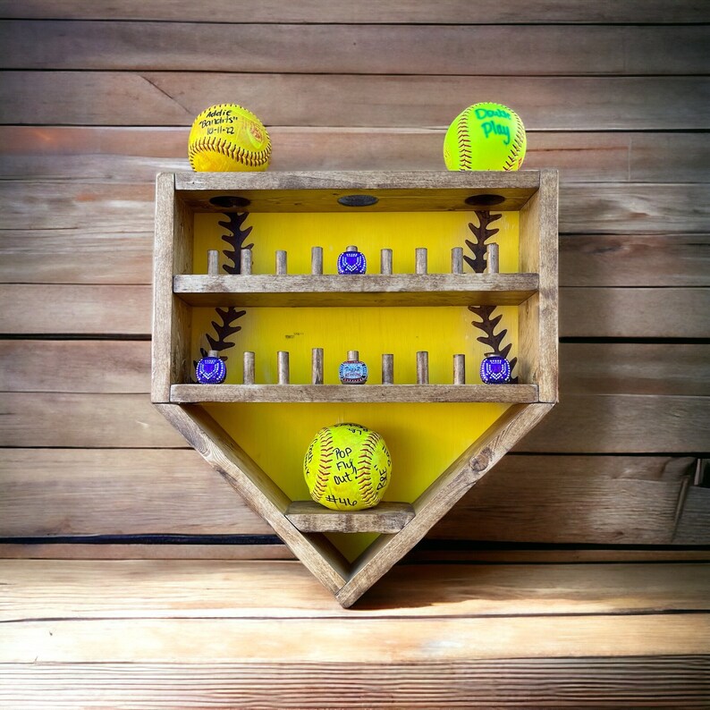 Softball Display Case Baseball Display Case Ball Display Birthday Gift ...