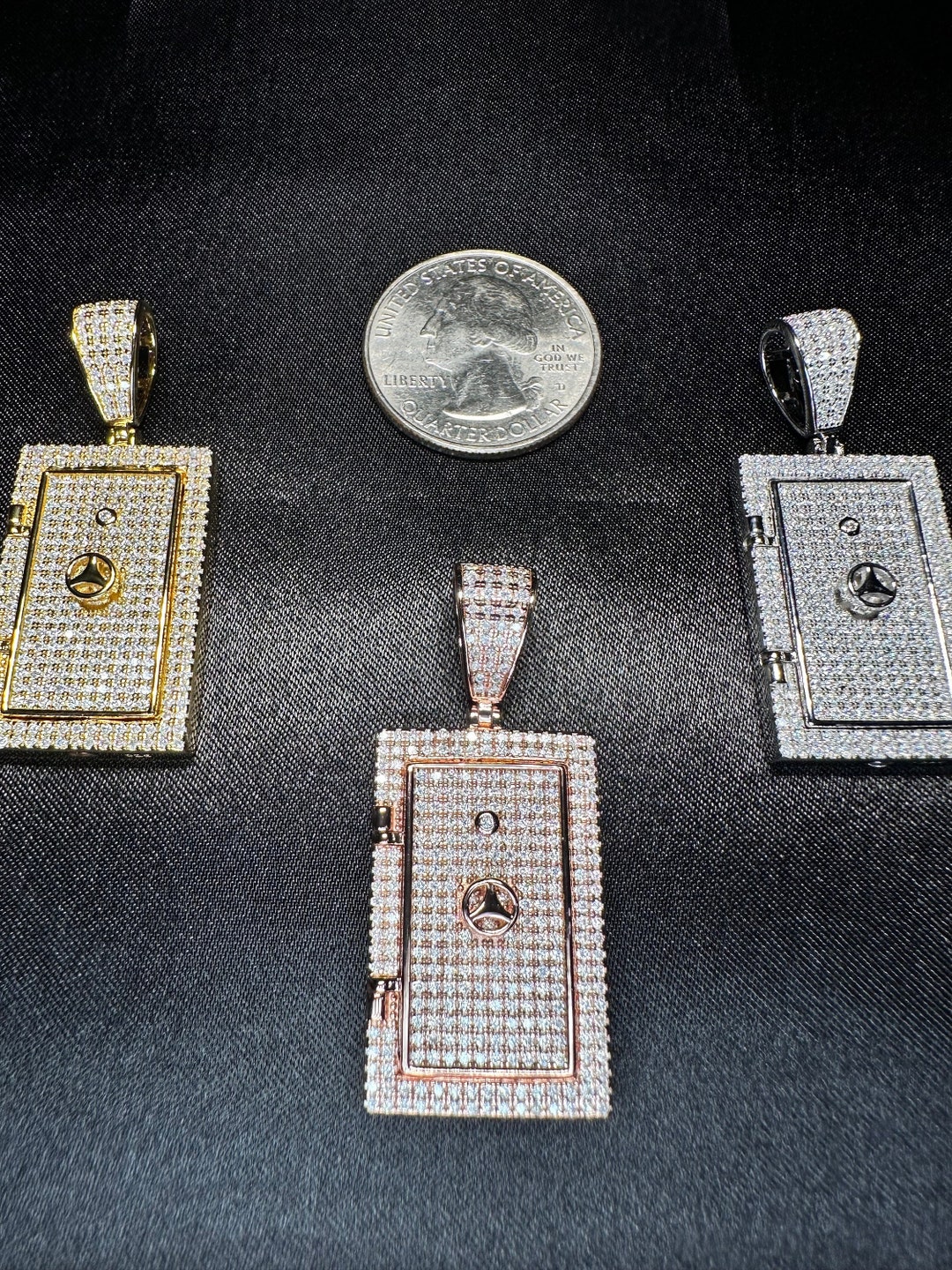 Certified Diamond Urn Pendant Memorial Jewelry Unique Vault - Etsy