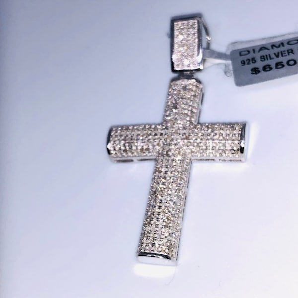 Fake Huge Diamond Necklace - Etsy