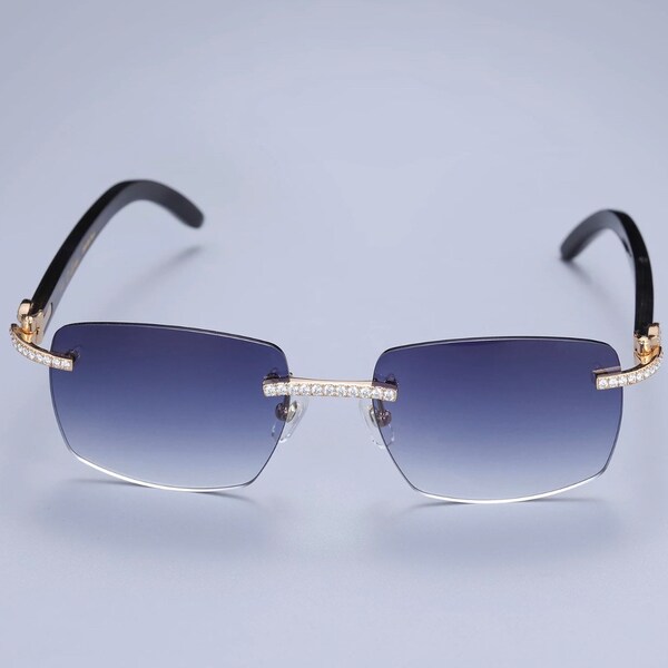 Diamond Sunglasses - Etsy