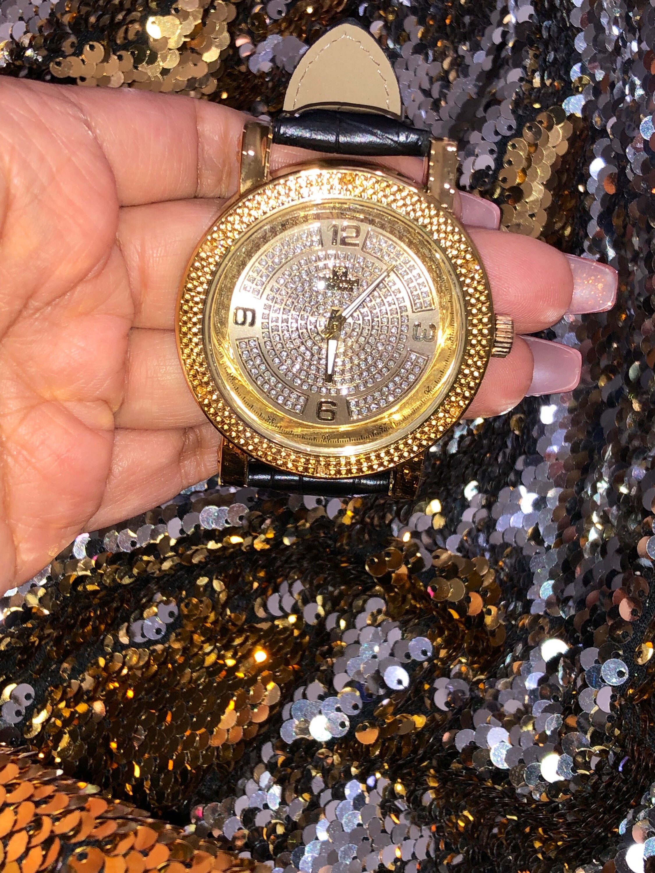 Real Diamond Mens Beautiful Custom Made Watch Huge Sale Best - Etsy