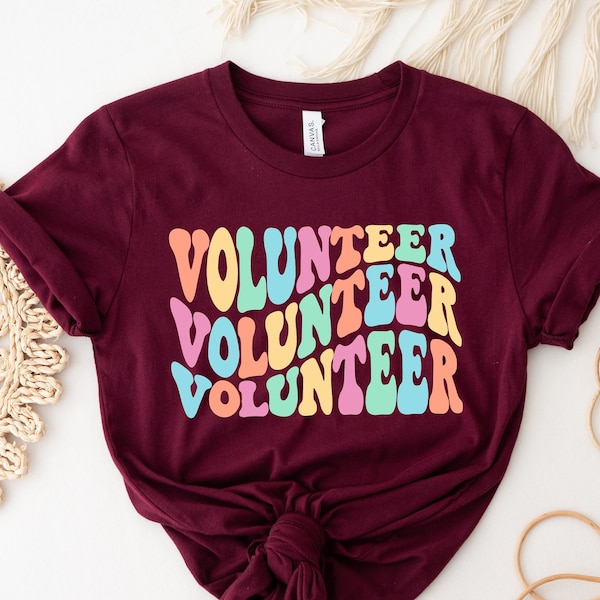 Volunteer Tshirt - Etsy