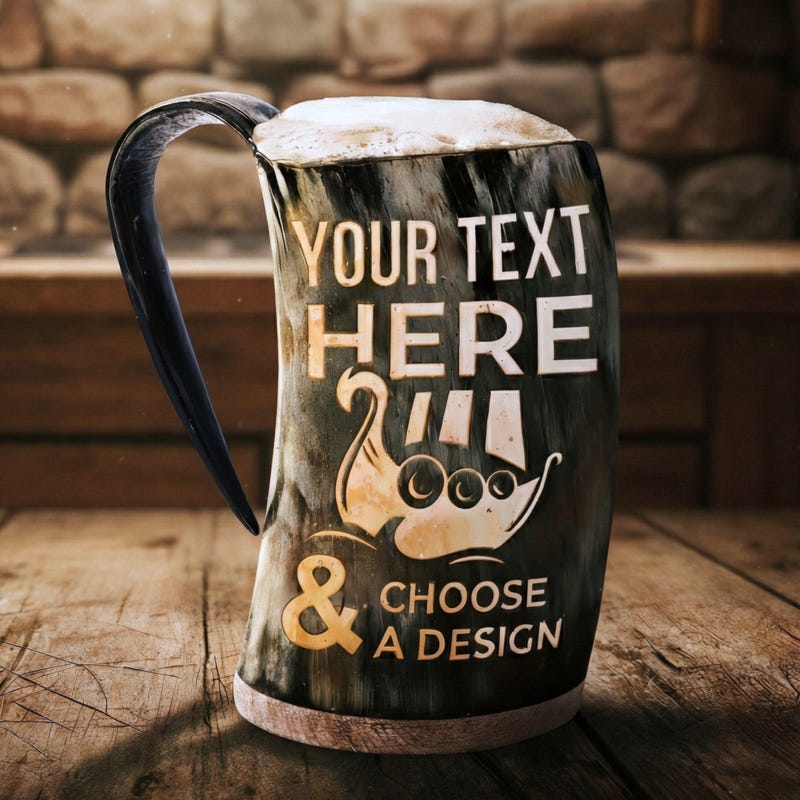 Viking Horn Customized - Etsy