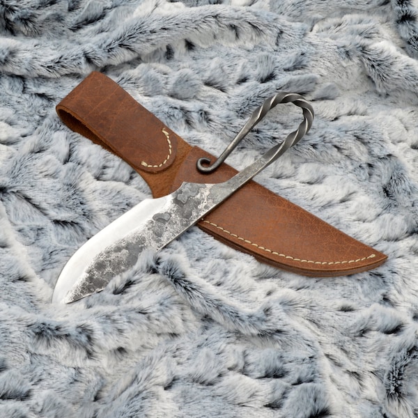 Hand Forged Knife - Etsy
