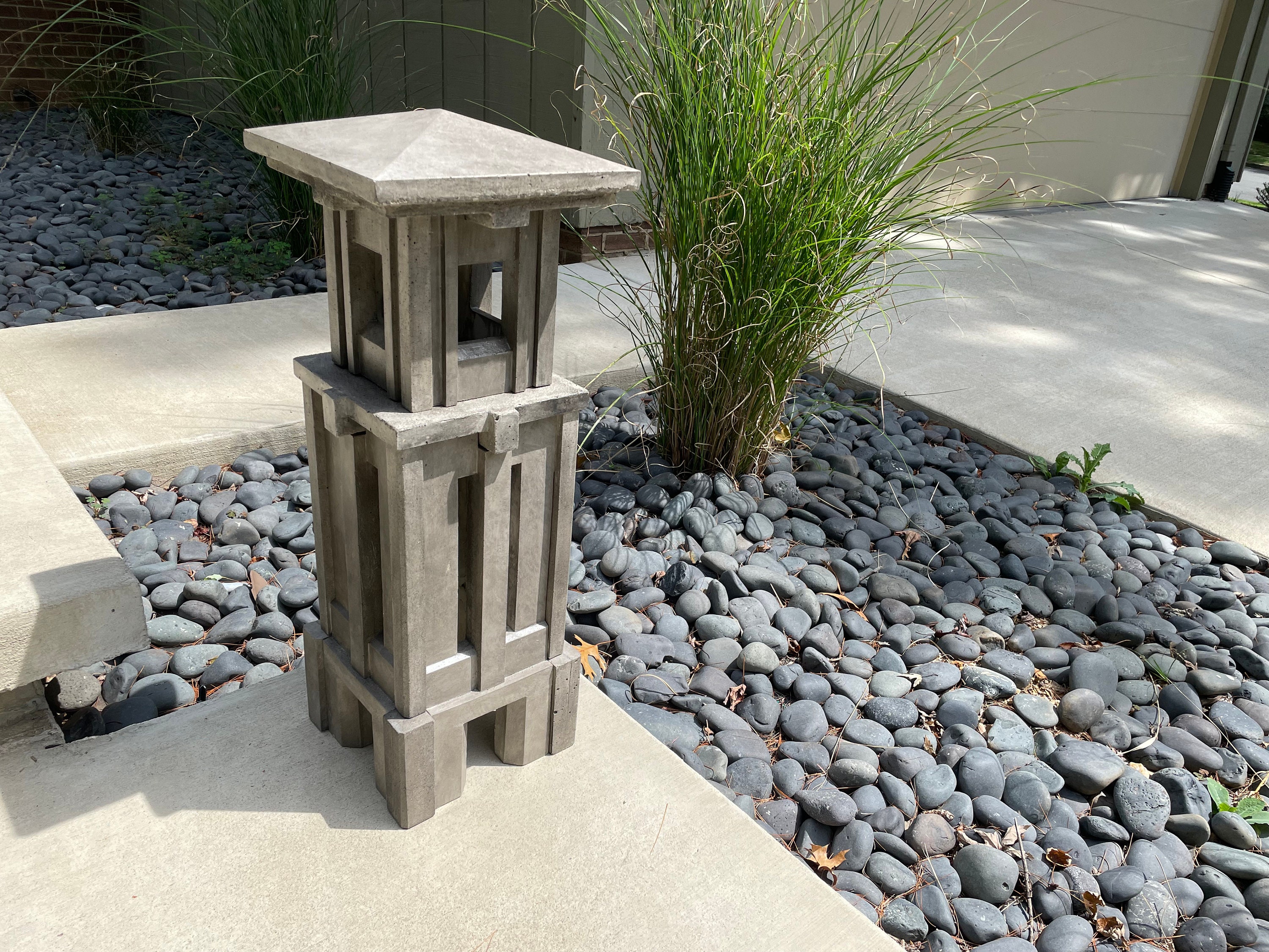 Craftsman Garden Lantern - Handmade Arts and Crafts Style - Modern Home ...