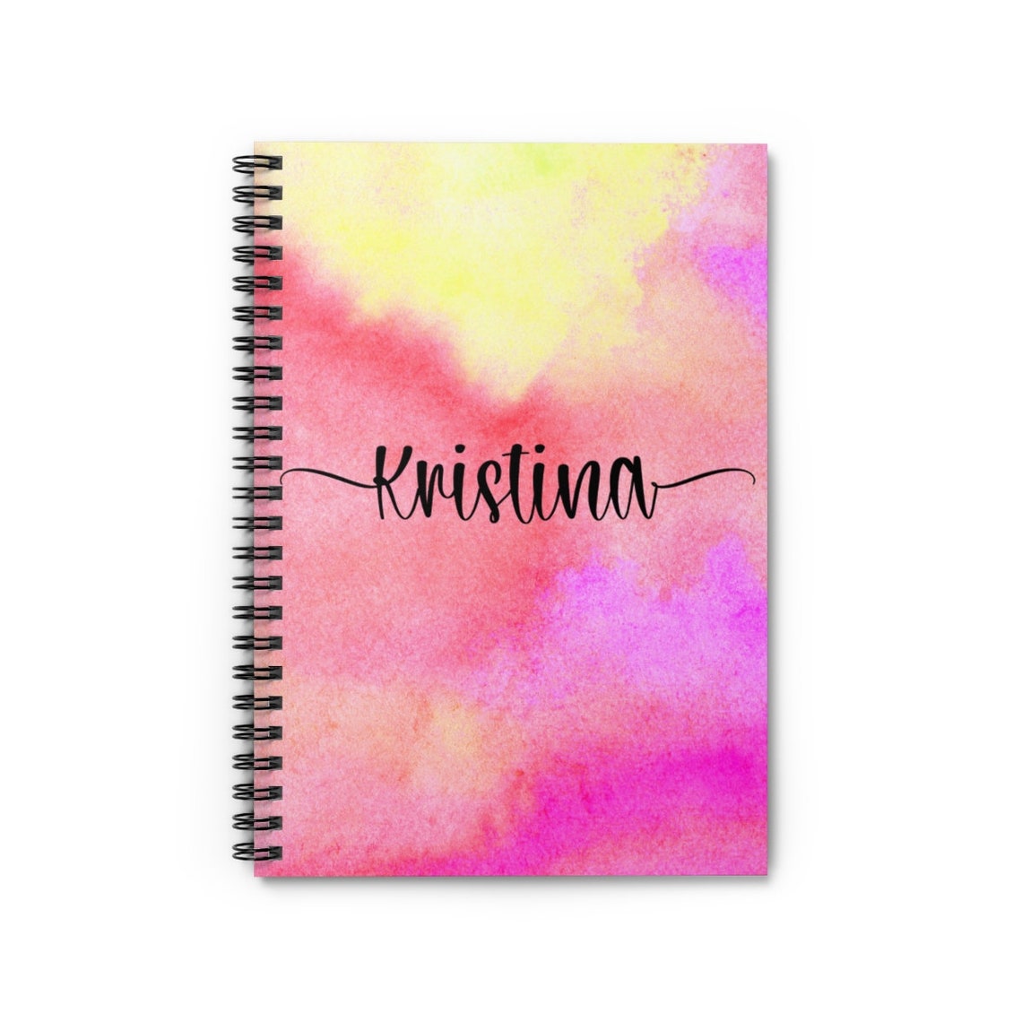 Personalized Notebook Custom Name Notebook Notebook Etsy