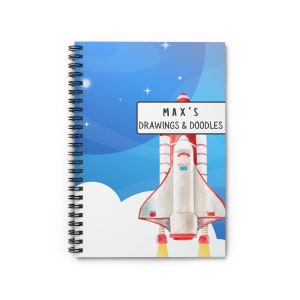 Personalized Notebook for Kid, Notebook for Kids, Gift for Kids, School ...