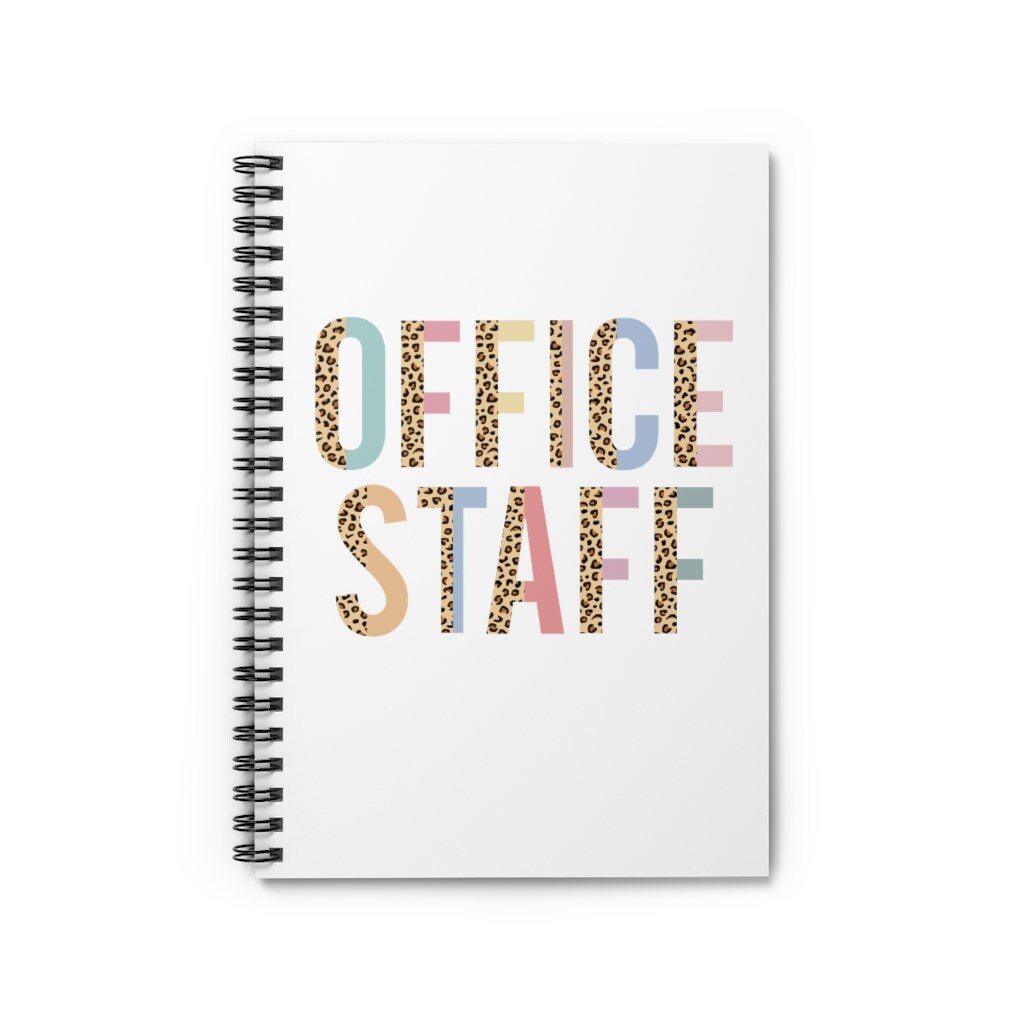 Office Staff Notebook Office Staff Journal Office Staff - Etsy